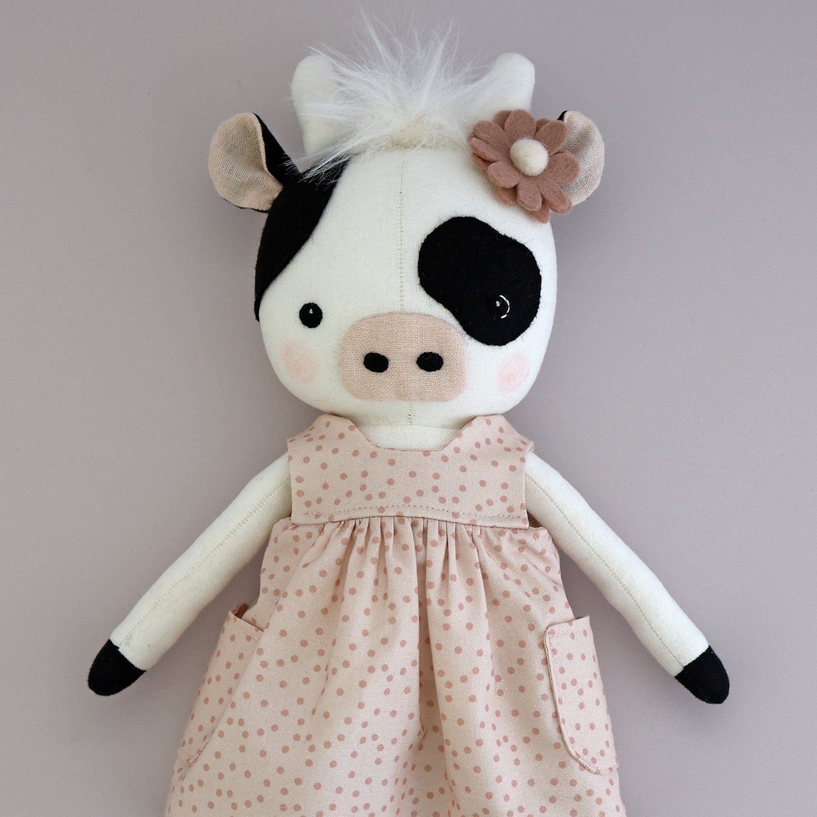 Cow sewing pattern – Studio Seren