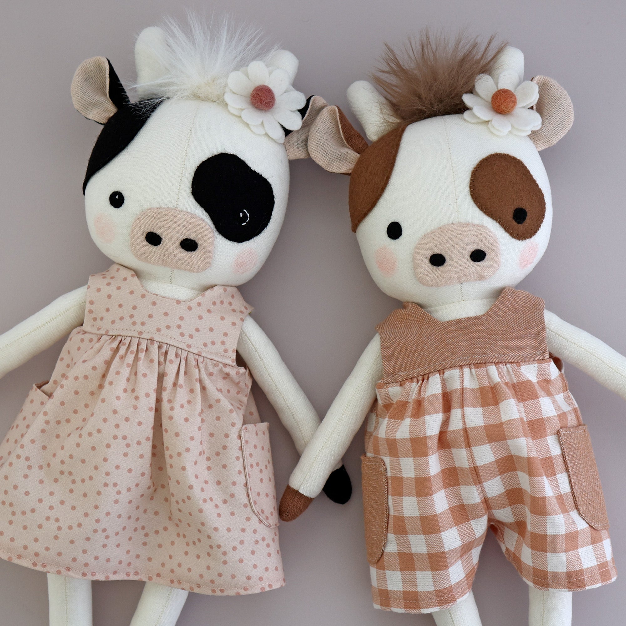 Cow sewing pattern – Studio Seren