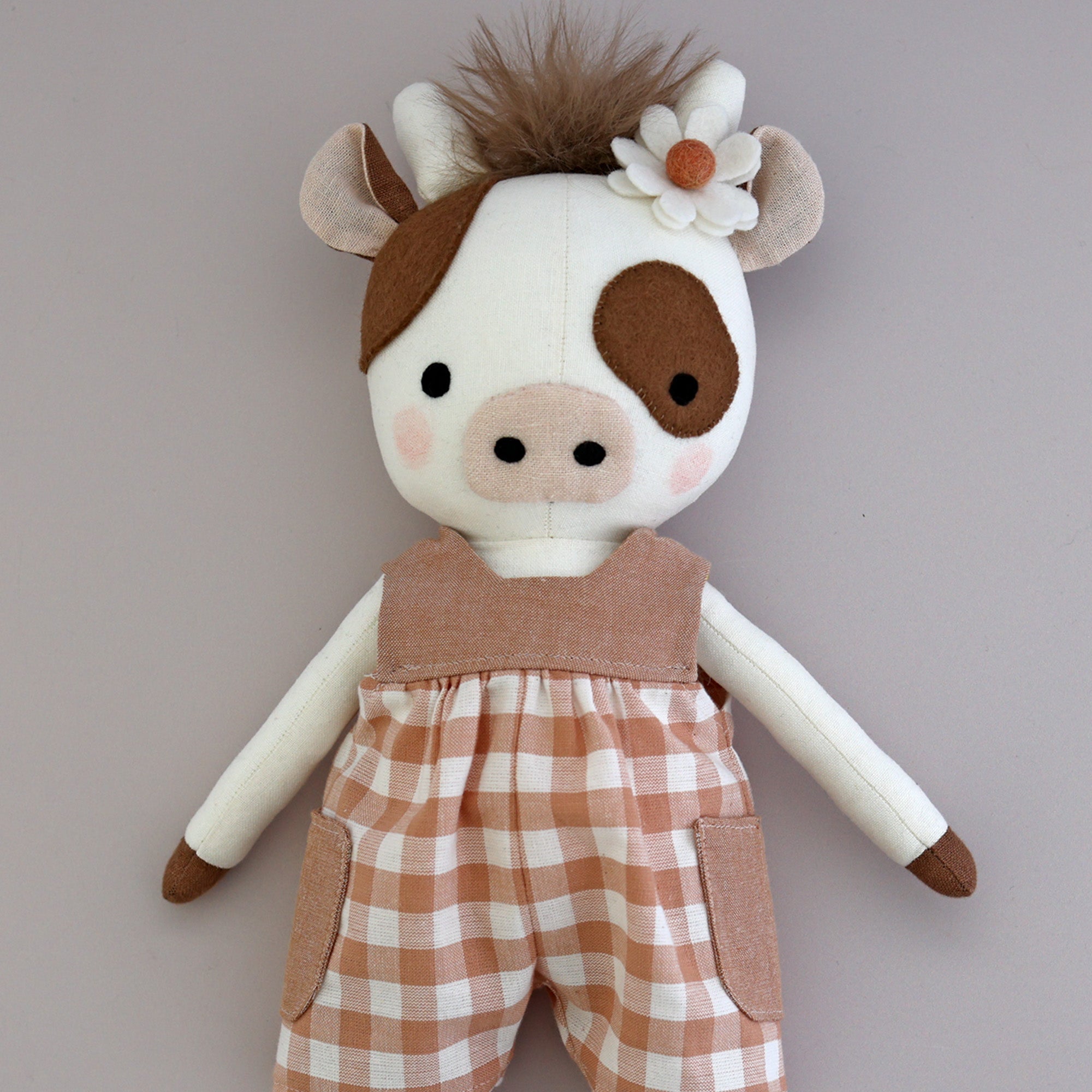 Cow sewing pattern – Studio Seren