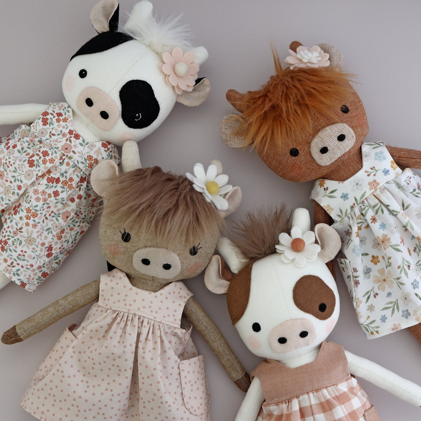 Cow sewing pattern – Studio Seren
