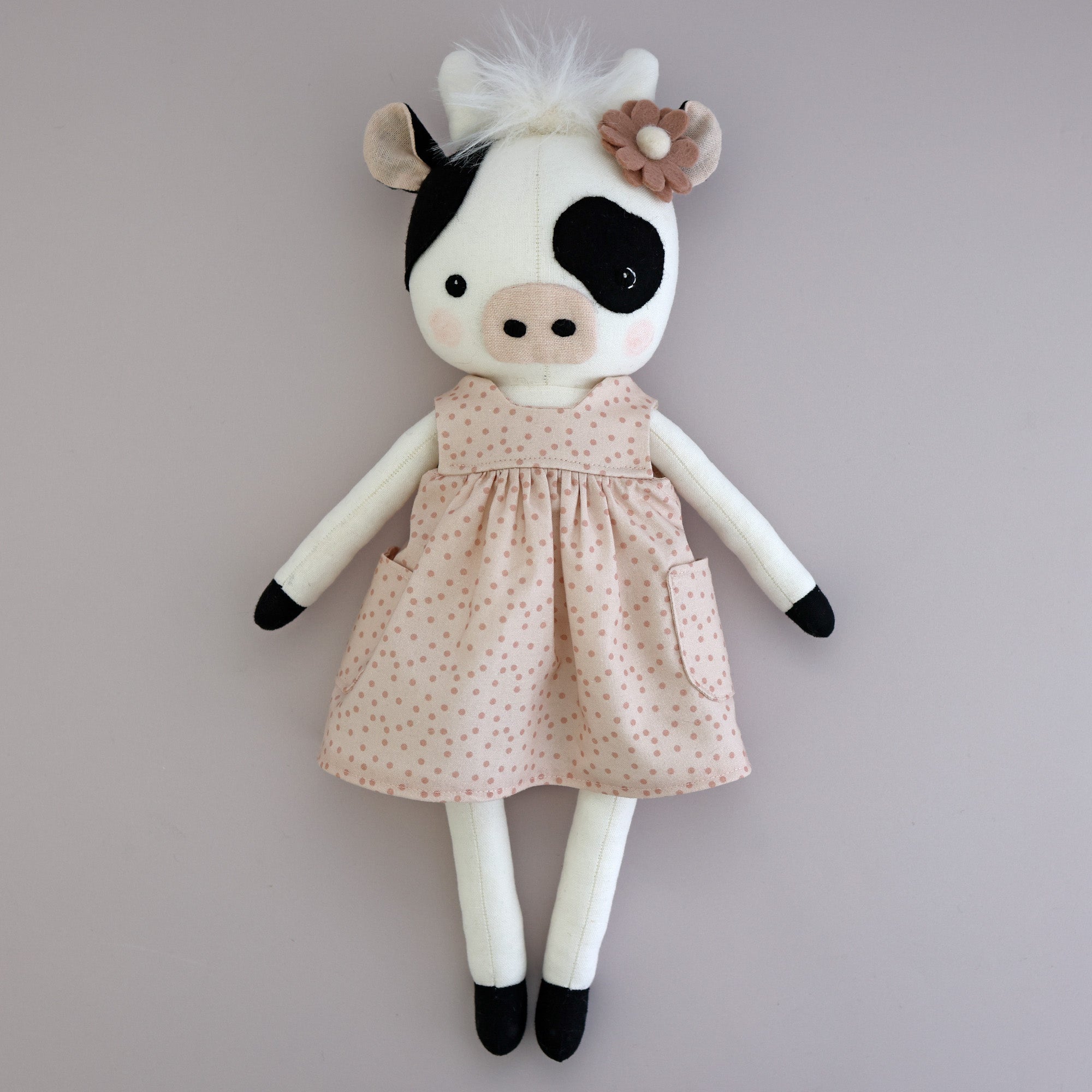 Cow sewing pattern – Studio Seren
