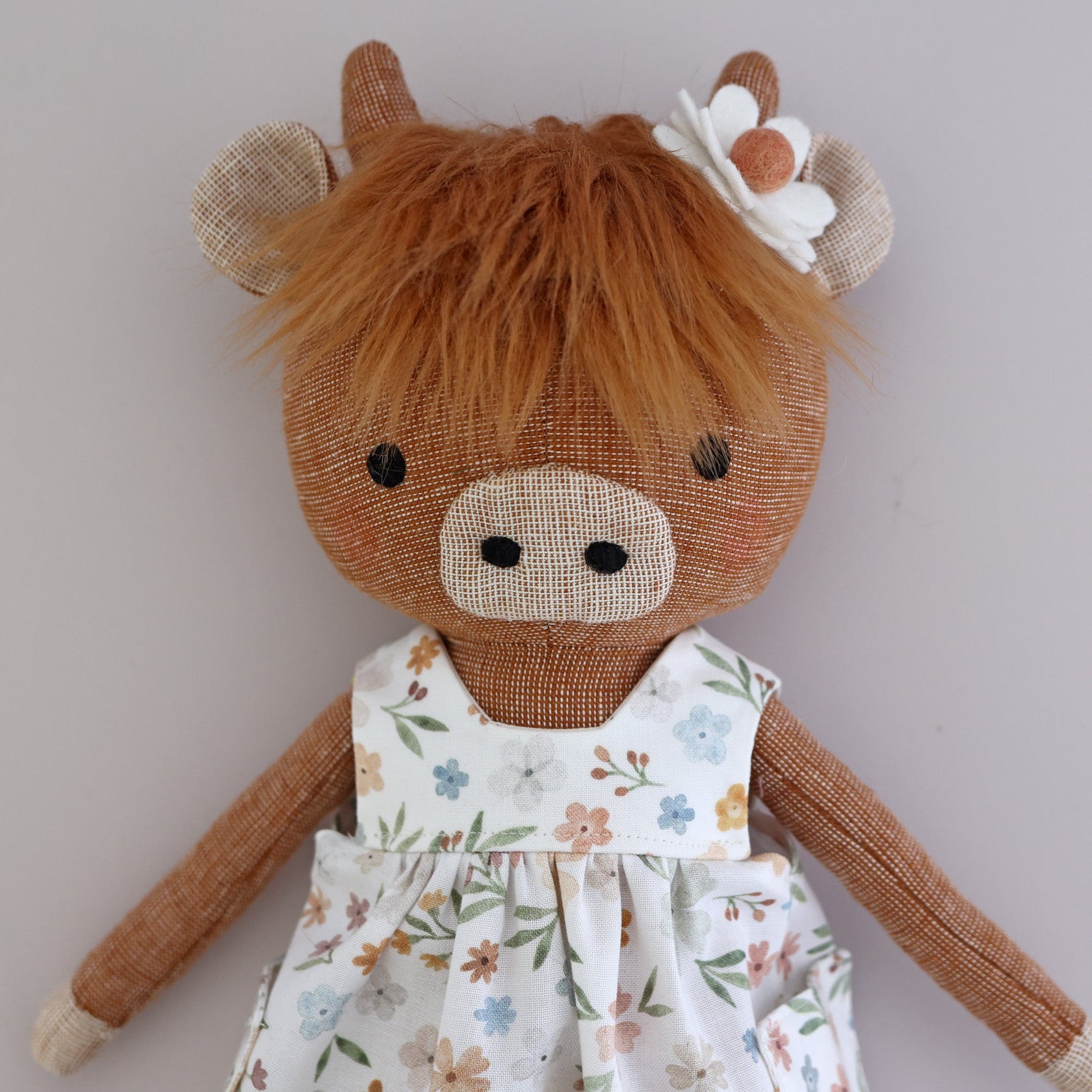 Cow sewing pattern – Studio Seren