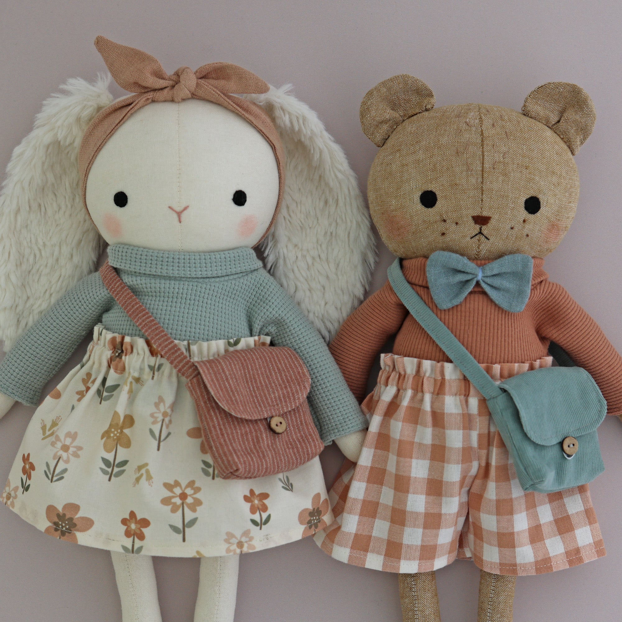 Doll bag sewing pattern – Studio Seren