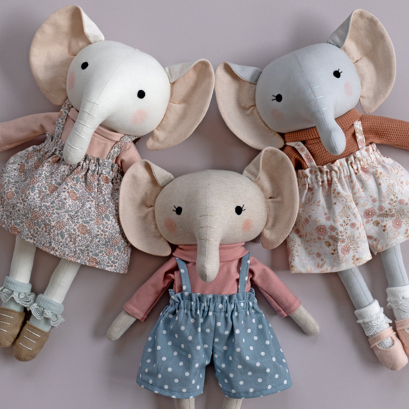 Elephant sewing pattern – Studio Seren